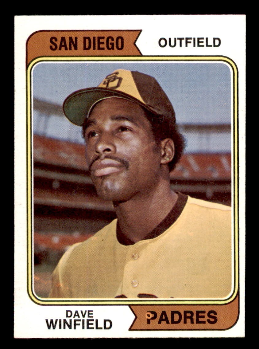 1974 Topps Baseball #456 Dave Winfield NM/MT | eBay