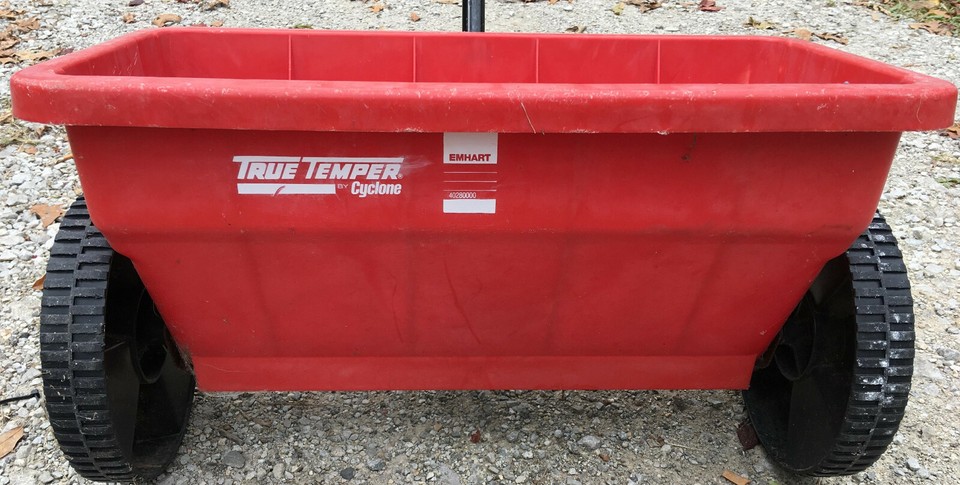 Cyclone True Temper Drop Spreader seeder lawn grass fertilizer LOCAL ...