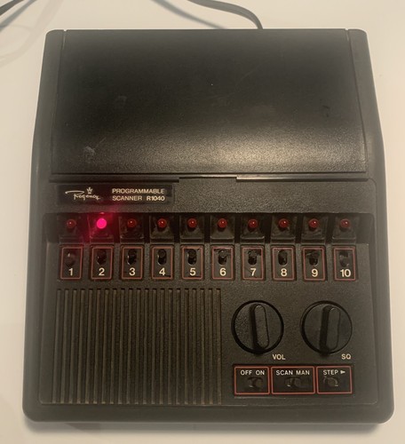 Vintage Regency R1040 Programmable Scanner: Has Issues See Descript ...