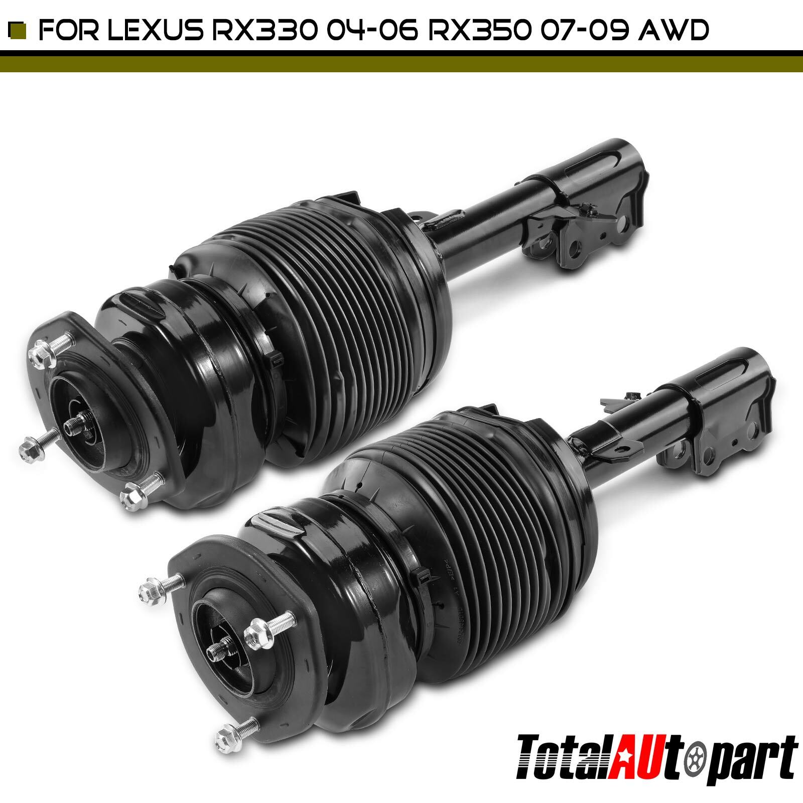 2004-2009 Lexus RX330 RX350 AWD Front Side Air Suspension Strut ...