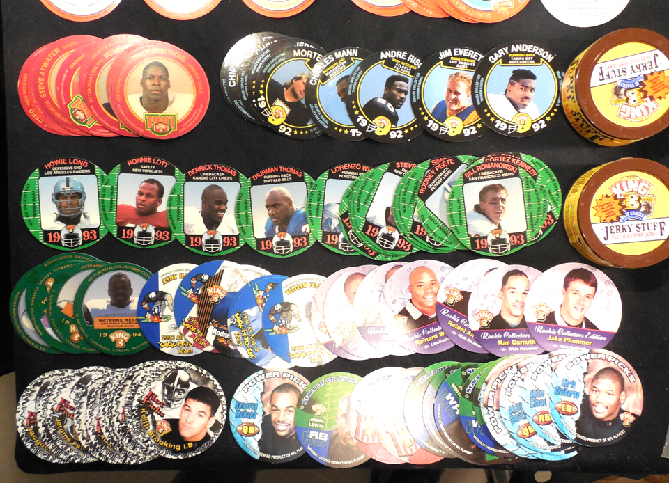 1989-02 135+dif King B MSA cards inc Kelly Sanders Allen Monk Long ...