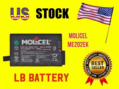 MOLICEL ME202EK Patient Monitor Battery for Philips VM3 VM4 VM6 VM8 VS2 ...