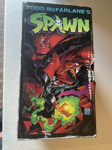 Spawn Comic Storage Box Todd McFarlane 1992 Rare Short 15.25L x 8.75W x ...