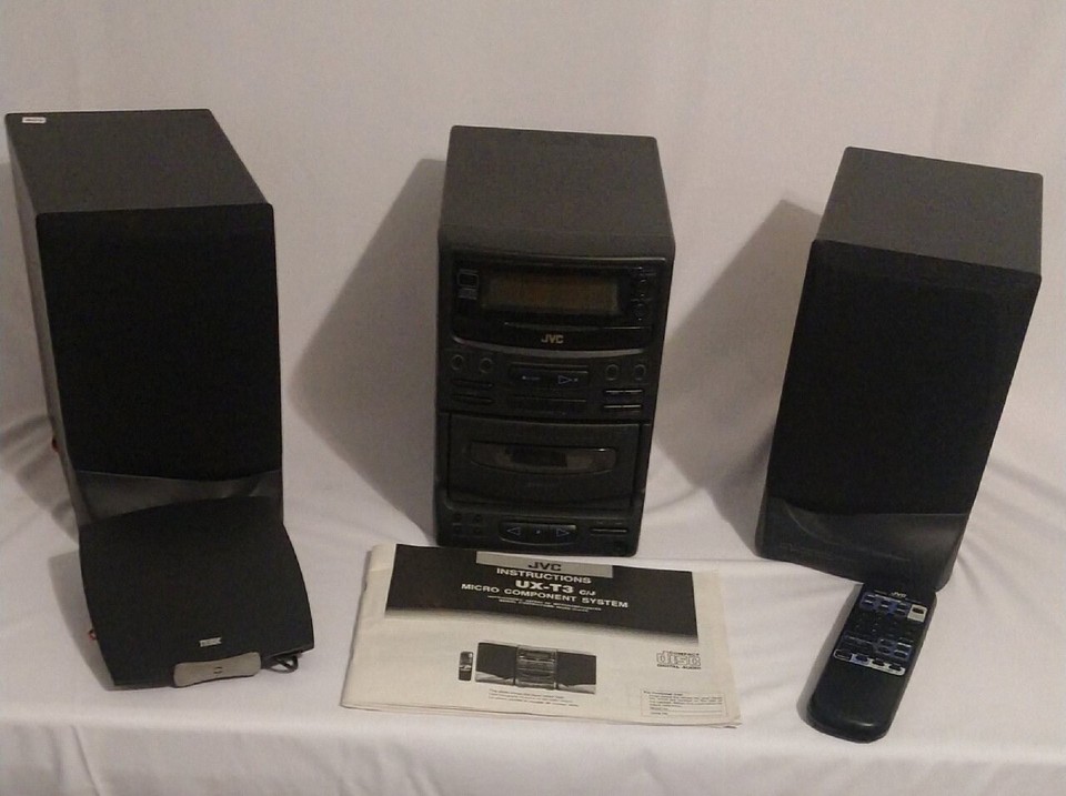 JVC UX-T3 Micro Component Stereo System - Own A Piece of Nostalgia | eBay