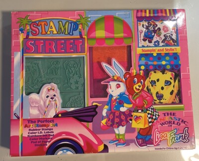 New Vintage Lisa Frank Stamp Street - The Perfect Art Stamp Set!!! | eBay