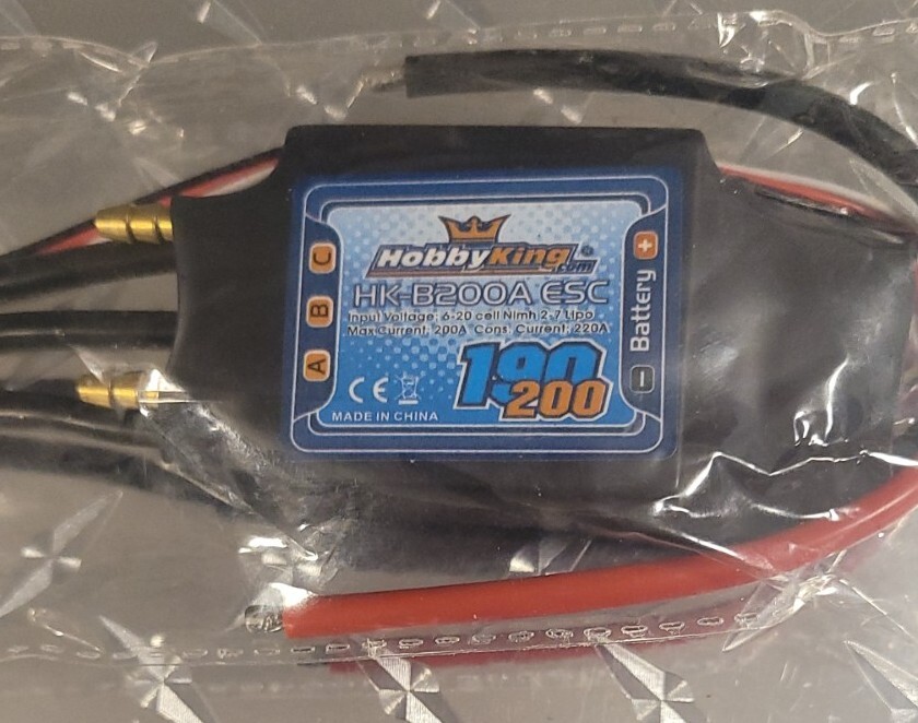 Hobbyking HK-B200A SS Boat Series 200A ESC For RC Boat | eBay