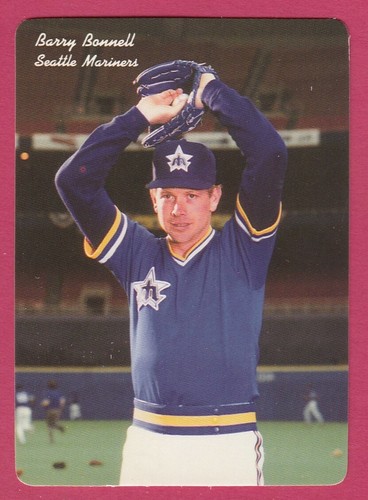 1986 Mothers Cookies # 10 Barry Bonnell -- Seattle Mariners | eBay