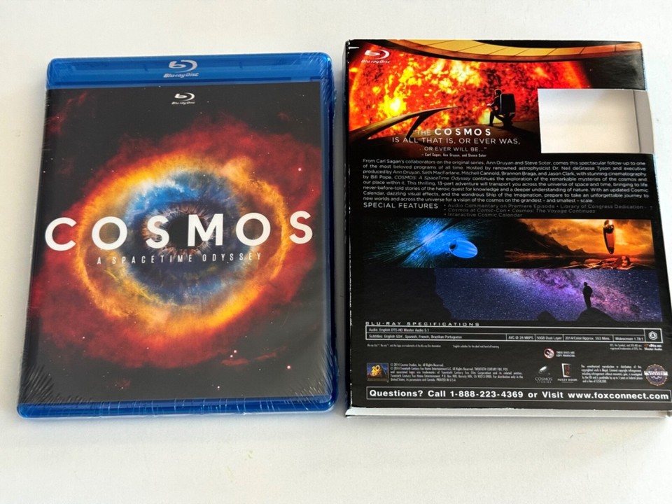 Cosmos: A Spacetime Odyssey (Blu-ray Disc, 2014, 4-Disc Set) Brand New ...