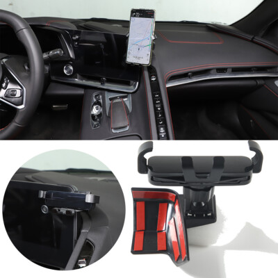 Car Phone Holder Mount Stand For Corvette C8 Z51 Z06 Coupe Convertible ...