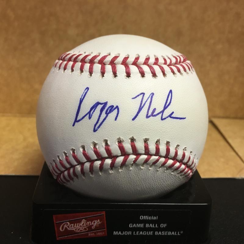 ROGER NELSON ROYALS/REDS/ORIOLES M.L. SIGNED BASEBALL W/COA | eBay