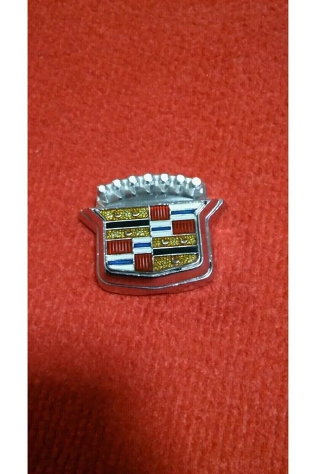 Trunk Lock Cover Emblem 77-92 Cadillac Fleetwood Eldorado Deville ...