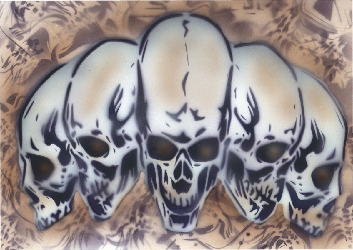Skull Airbrush Designs