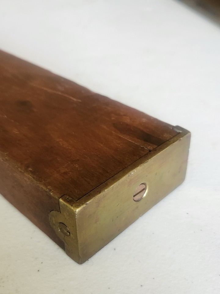 Antique STANLEY Rule & LEVEL Company New Britain Conn PAT 6-2-91 2-4-96 ...