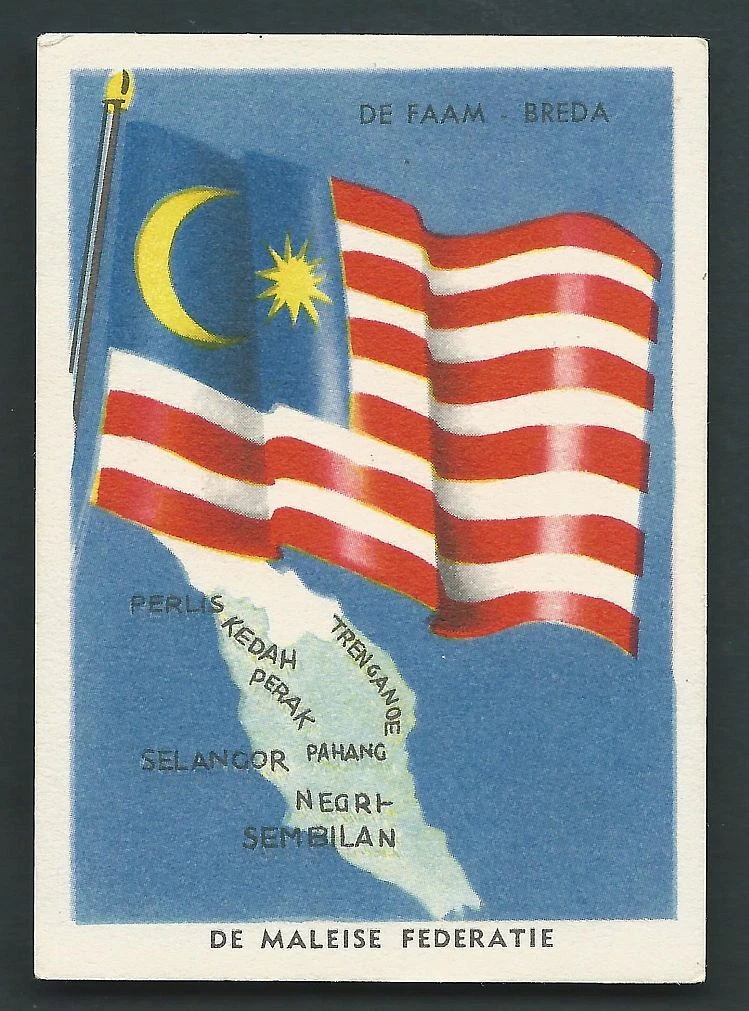 Malaysia Flag Map