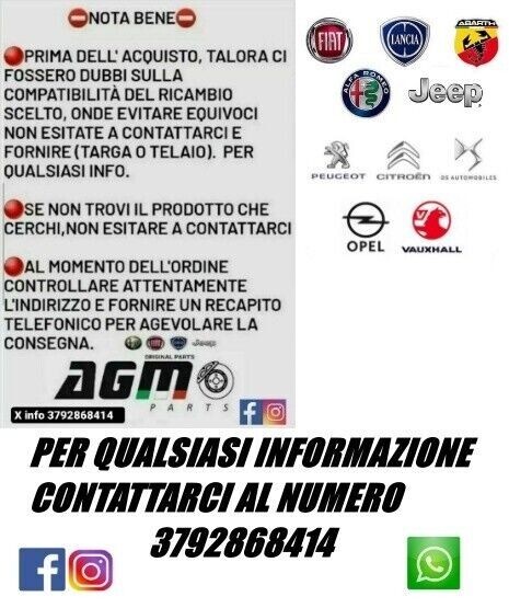 Kit 2 Tampons Amortisseur Arrière Original Fiat Panda 500 BZ 51811829 ...