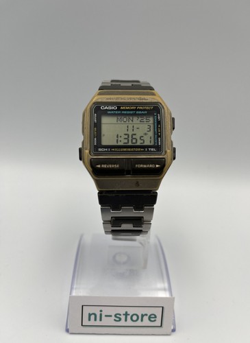 CASIO DATA BANK DB-1500 Vintage Quartz Watch Japan Rare - Rank C | eBay
