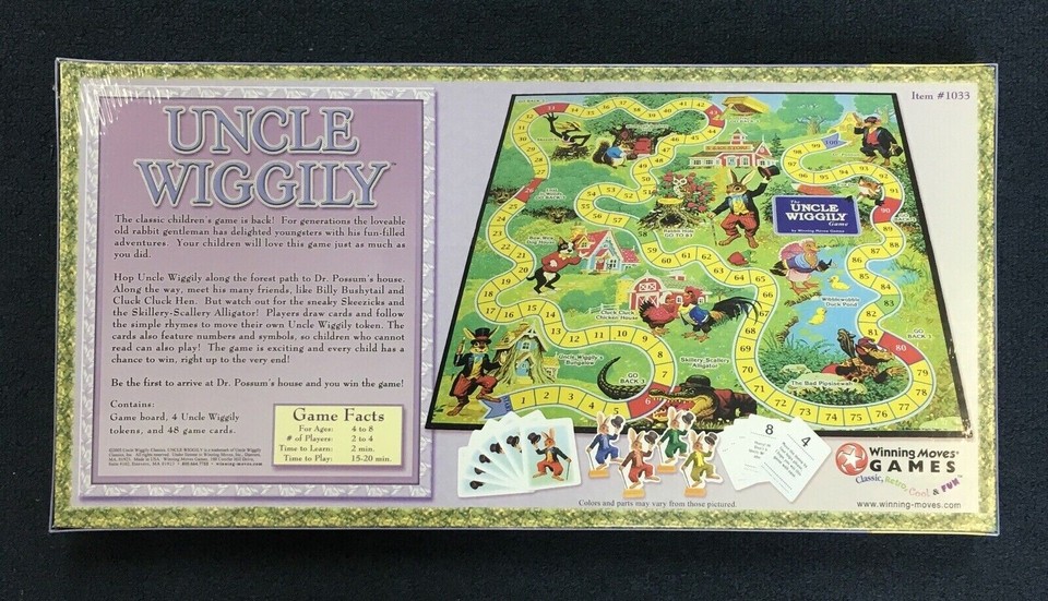 Winning Moves Games The Uncle Wiggily Game Board Game 2005 -NEW | eBay