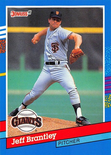 Jeff Brantley 1991 Donruss 319a San Francisco Giants BASEBALL Card | eBay