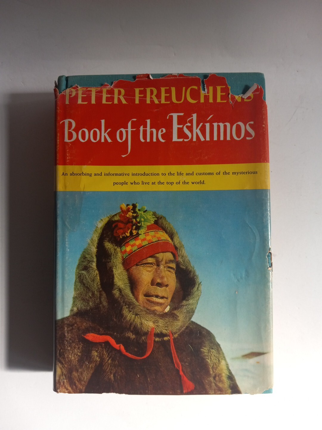 Book of the Eskimos by Freuchen, Peter Vintage Hardcover Dustjacket ...