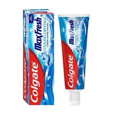 Colgate Max Fresh Toothpaste Explosive Mint, with refreshing crystals ...