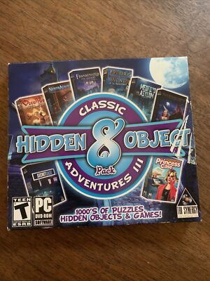 Classic Adventures III Hidden Object 8 Pack Video Game | eBay