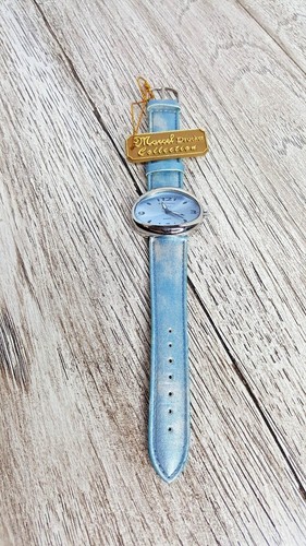 Marcel Drucker Collection East West Oval Strap Blue Band Watch (NEW) | eBay