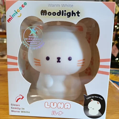Mimicoco Warm White Moodlight LUNA CAT | eBay