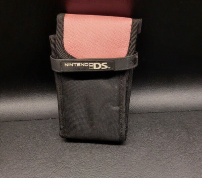 Nintendo DS Travel Bag Holder Carry Case - Black & Pink | eBay