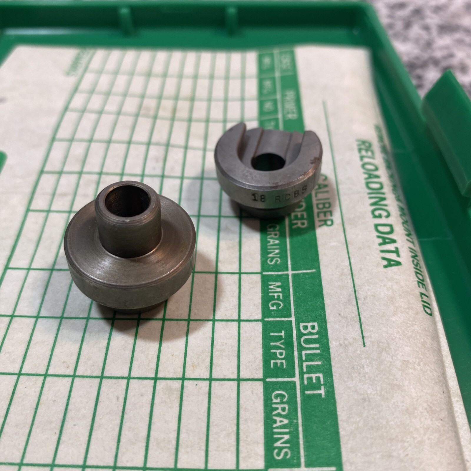 SET OF RCBS 3 DIE STEEL SET FOR CALIBER .44 MAG / 44 SPECIAL #18608 LOT ...