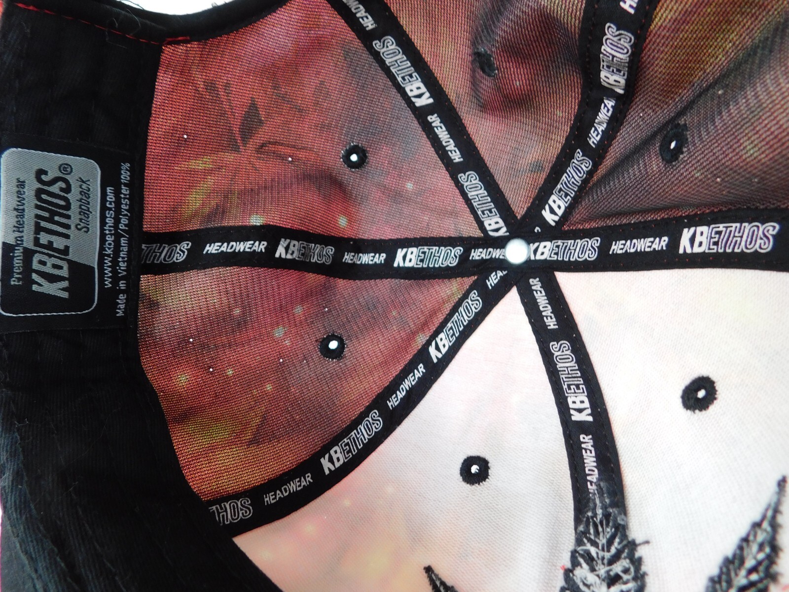 KB Ethos Chronic Hat Cannabis Leaf Multicolor Red Wee… - Gem