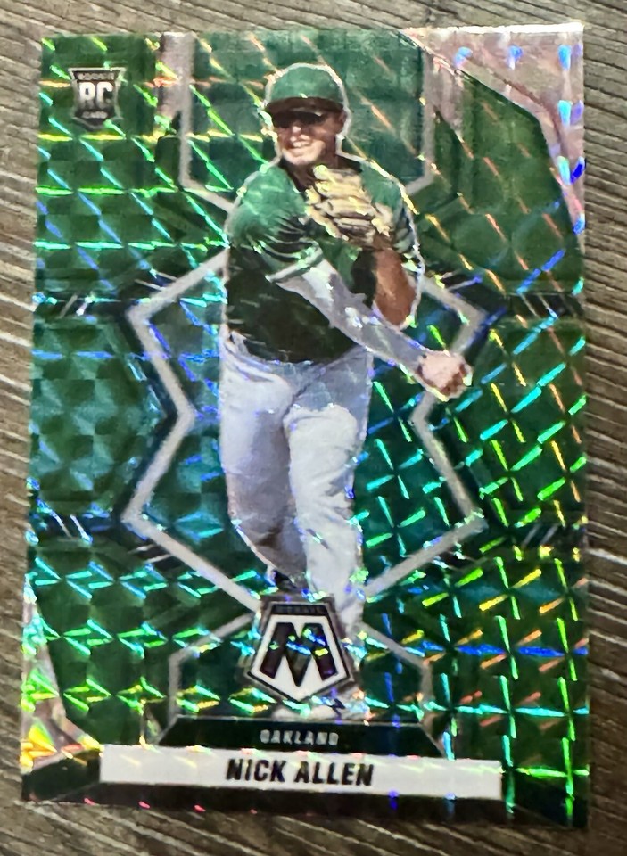 2022 Mosaic Green Prizm Kyle Hendricks Alex Kirilloff Robbie Ray Nick ...