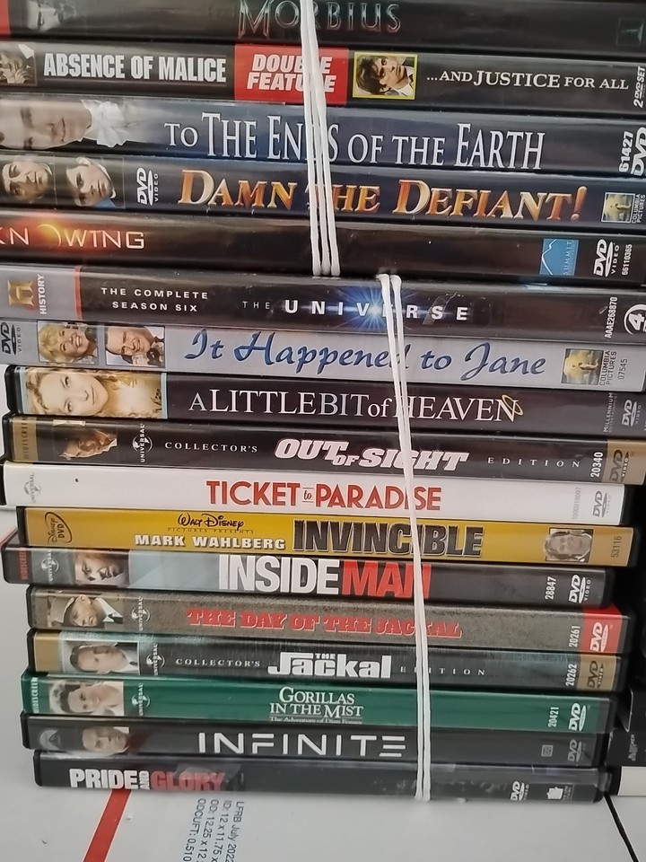 Lot of 48 vintage Estate Sale DVD collection Classic dvds! MOVIES 🇺🇸 ...