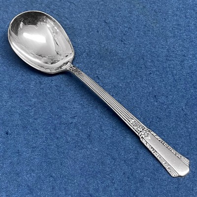Treasure Pattern by Rogers Silverplate Sugar Spoon 5 3/4" | eBay