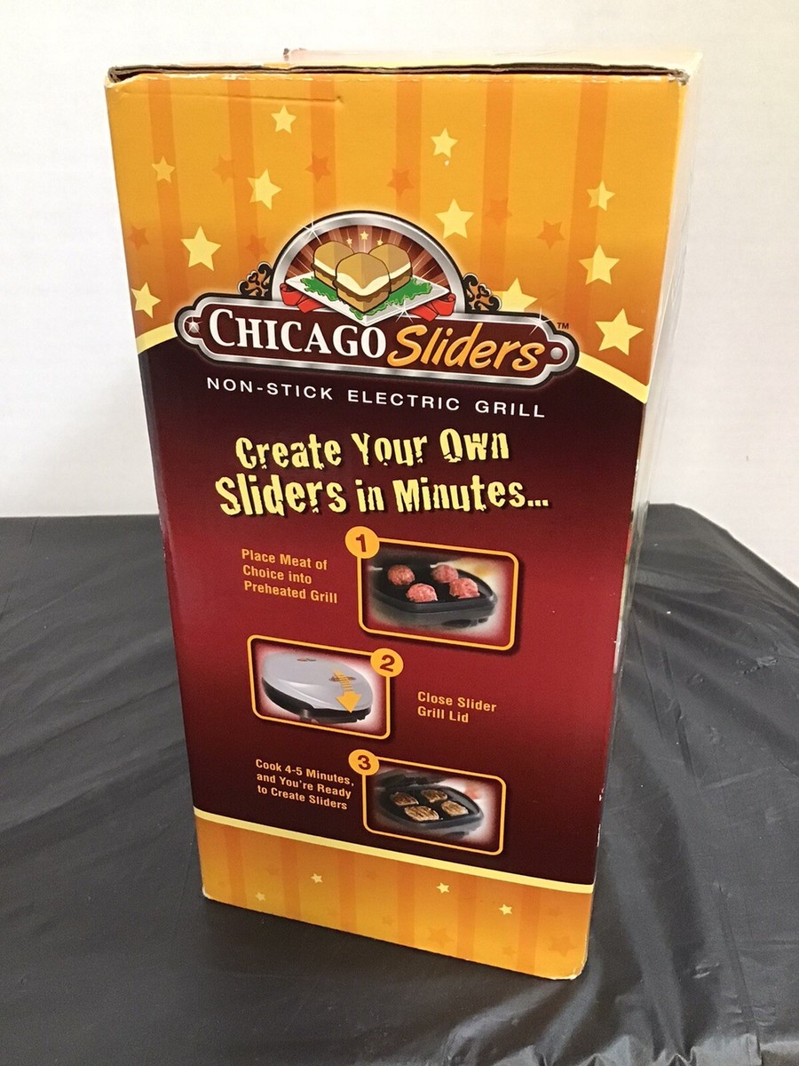 Chicago Sliders Electric Grill