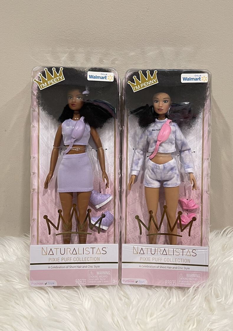 Naturalistas Pixie Puff Collection Penny & Peety 11” Fashion Doll NEW ...