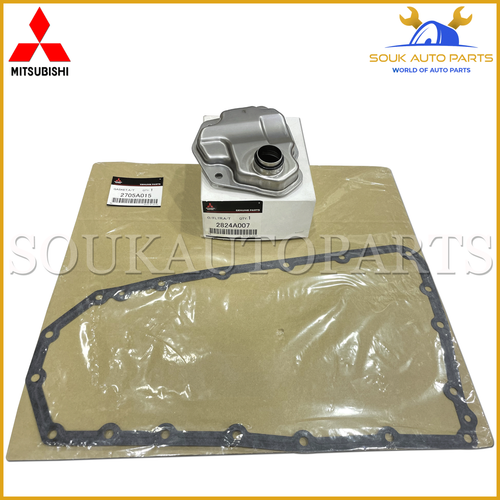 Genuine Mitsubishi OIL FILTER & GASKET (A/T VALVE)(2824A007+2705A015 ...