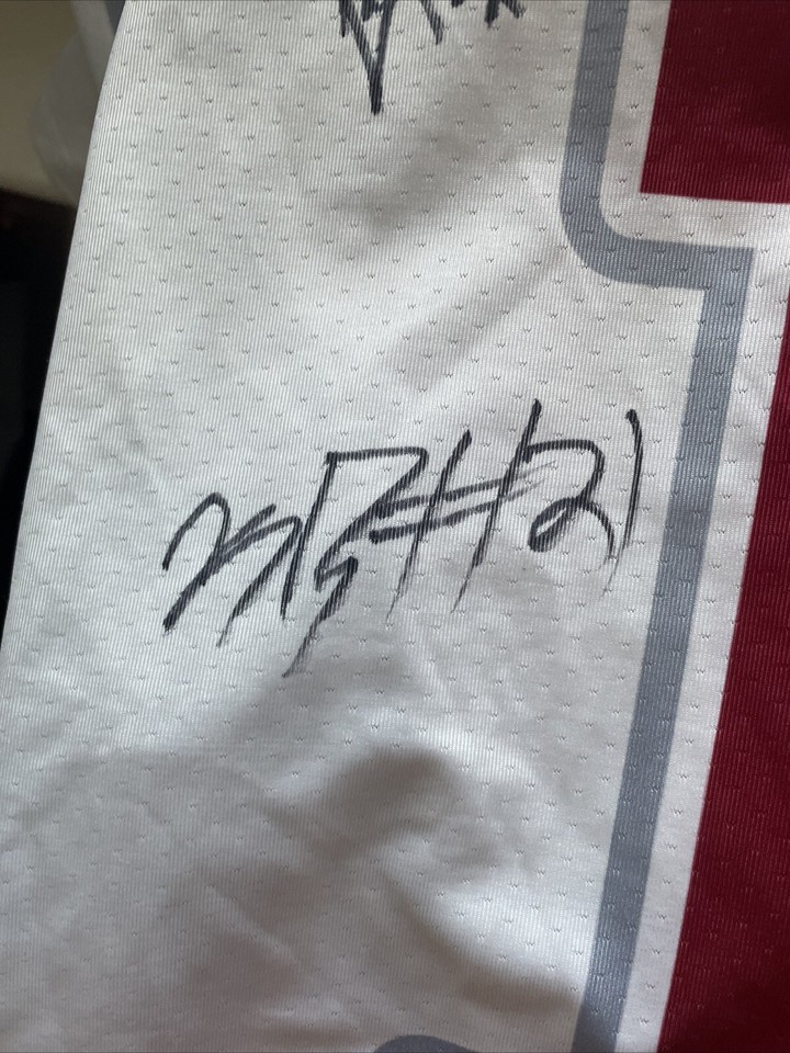 John Mateer Autograph WSU Oklahoma Sooners Kyle Williams Leaf Thornton ...