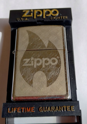 2010 Zippo Hidden Flame Design Lighter Engraved New In Box | eBay