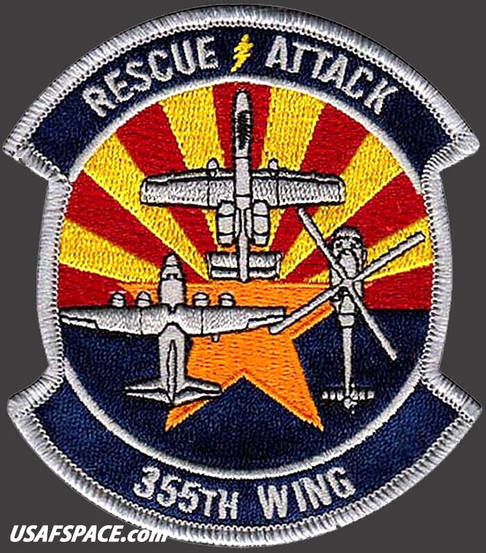 USAF 355TH FIGHTER WING- RESCUE-ATTACK-Davis-Monthan AFB, AZ- ORIGINAL ...