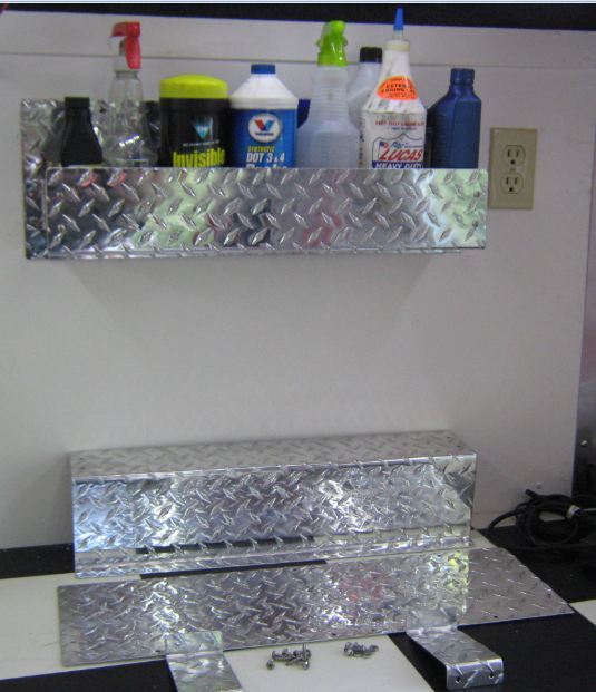 Aluminum Diamond Plate Shelf | eBay