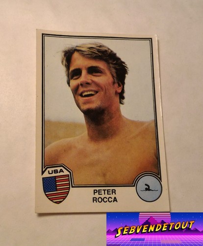 PANINI - PETER ROCCA ** Sticker n°298 "EURO FOOTBALL 82 - SPORT ...