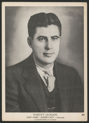 1939 1939-40 1940 V301-1 O-PEE-CHEE HOCKEY ~ #20 ~ HARVEY "BUSHER ...