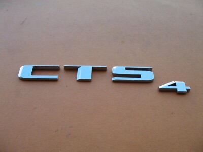 08 09 10 11 12 13 CADILLAC CTS 4 CTS4 REAR EMBLEM LOGO BADGE SIGN ...
