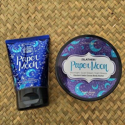 Perfectly Posh Paper Moon Big Fat Yummy Hand Cream BFYHC & Slather Body ...