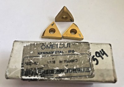 Metcut Kennametal IPG Carbide Inserts - H200 HJ 3847 - Qty. 3 - NEW! | eBay