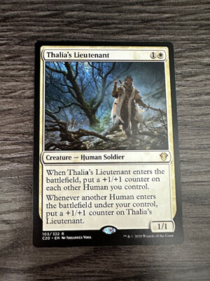 Thalia's Lieutenant #103 Commander 2020 Regular- NM MtG | eBay