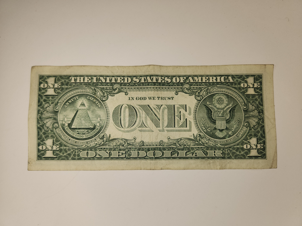 562: 2017-A $1 Federal Reserve Note - "Trinary Note" Serial ...