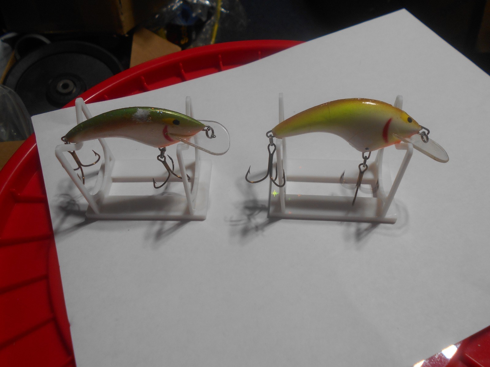 2 SUDDETH WOOD CRANKBAIT LURES | eBay