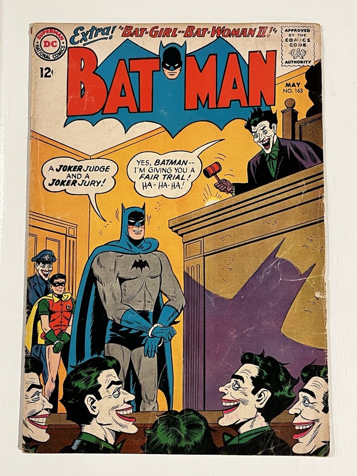 Batman #164/Silver Age DC Comic Book/Joker Cover/VG- | eBay