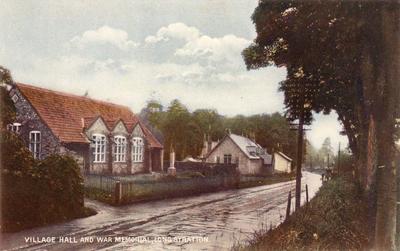 Long Stratton Village Hall War Memorial Between Diss Norwich unused old ...
